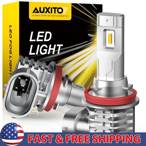 H11 H8 H9 LED Bulb Golden Yellow Fog Light DRL Light High Power 40W ...