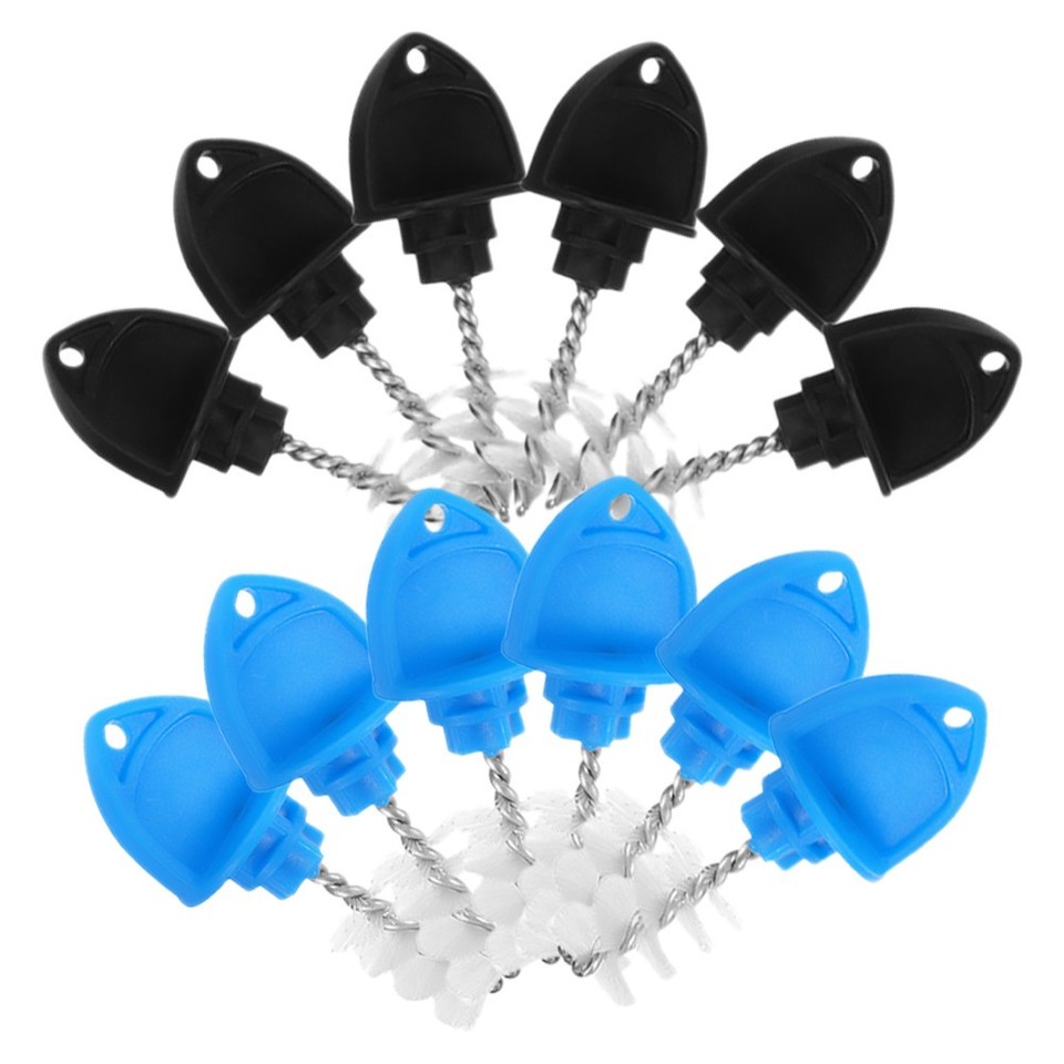 12 Pcs Beer Faucet Brush Tap Draft Plug Stainless Steel Plastic ...