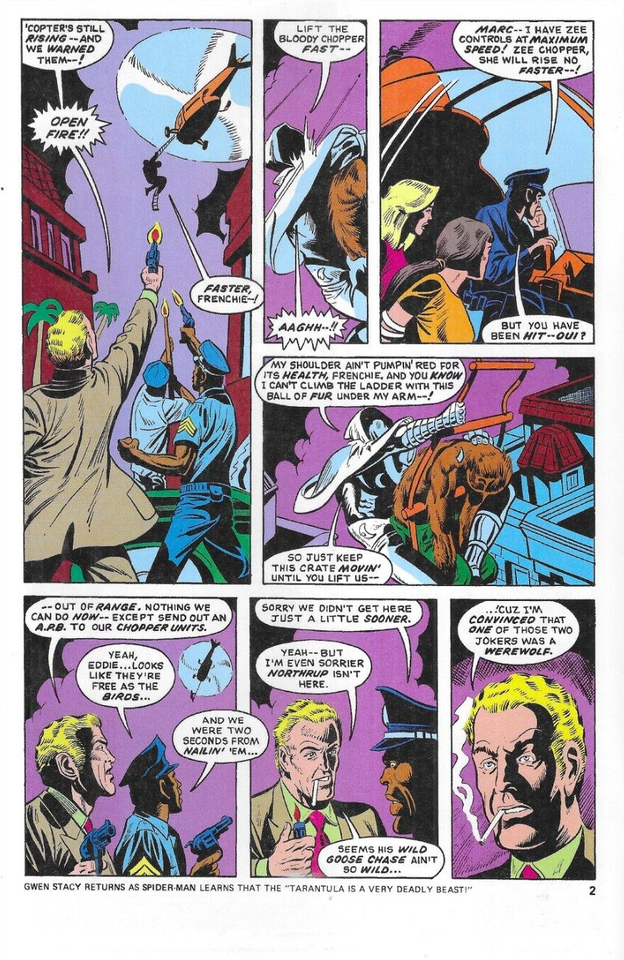 Werewolf By Night Comic 33 Facsimile 2023 Doug Moench Don Perlin Debra ...