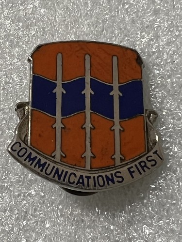 US Military 16th Signal Battalion Insignia Pin - Communications First ...