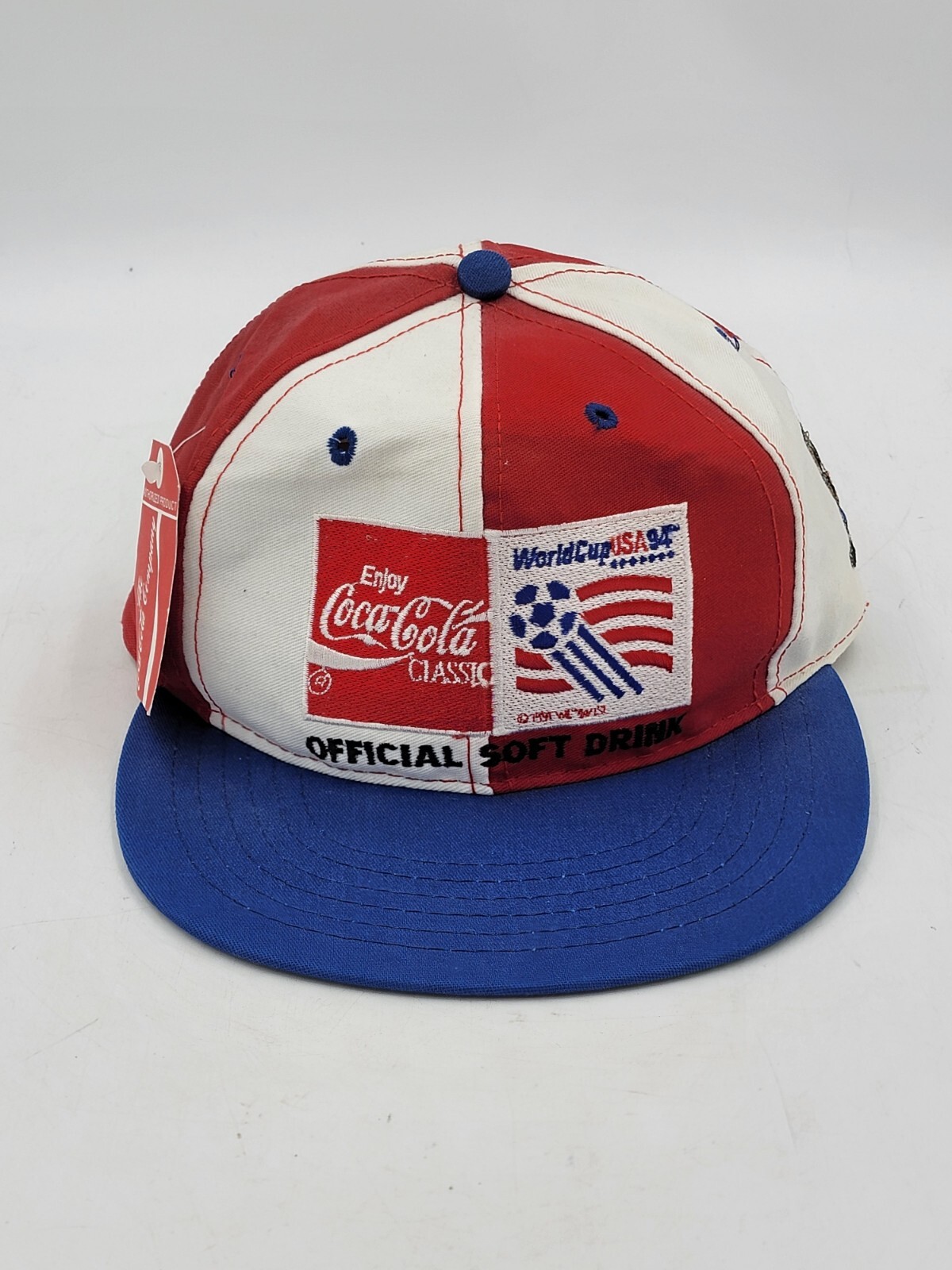 BRAND NEW 1994 SOCCER WORLD CUP VINTAGE CAP HAT COCA COLA SNAPBACK 94 ...