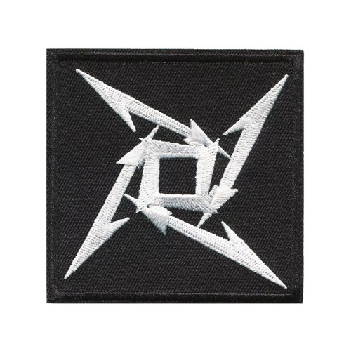 Metallica Ninja Star Logo Embroidered Iron On Patch | eBay