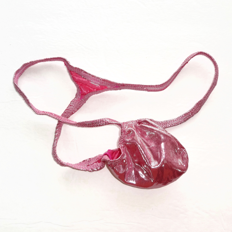 K403 G Sexy Mens Grape Smugglers Pouch String Thong Foiled Metallic ...