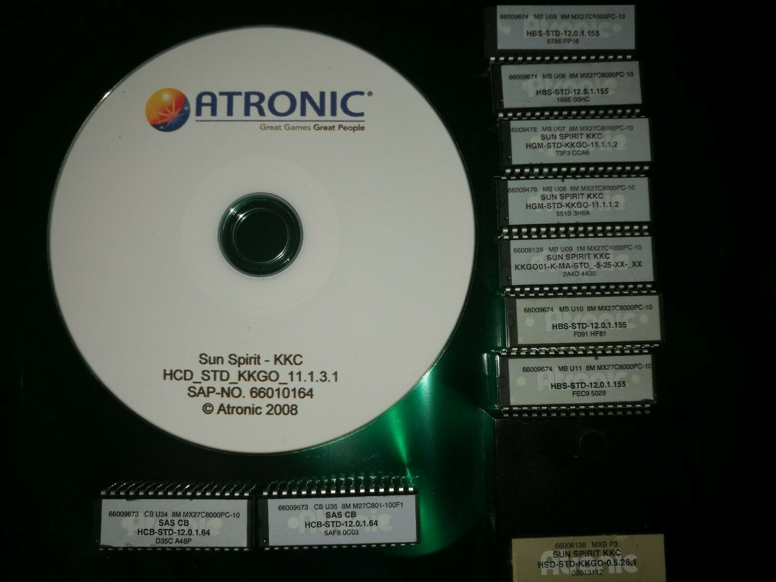 Atronic eMotion Sun Spirit-KKC 12.XX Software Set W/ Security Box | eBay