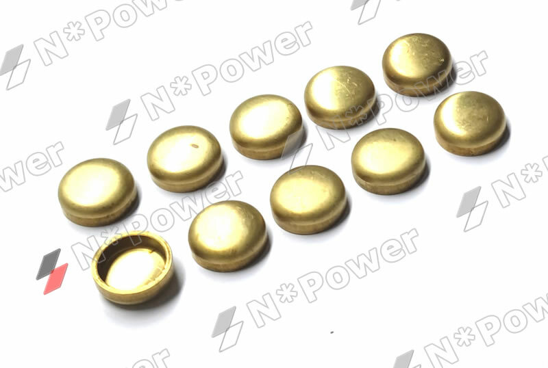 20MM FREEZE CORE WELCH PLUG SET BRASS CUP PACK OF 10 ENGINE BLOCK ...