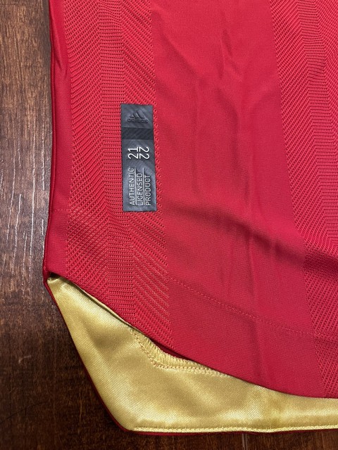 Adidas Manchester United Home Soccer Jersey Red White H31090 Men’s XL ...