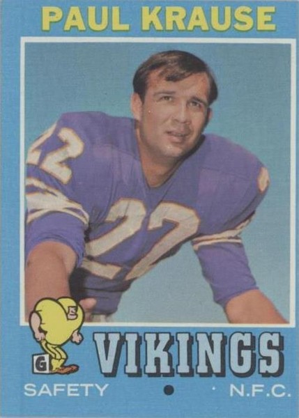 1971 Topps - #158 Paul Krause for sale online | eBay