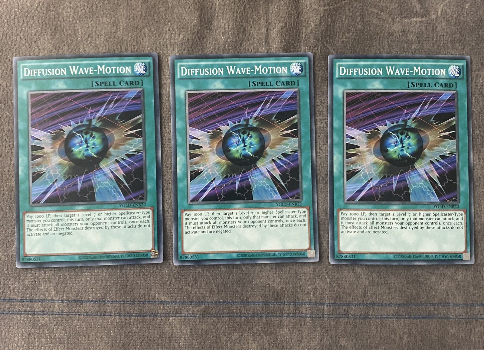 Diffusion Wave-Motion - YGLD-ENB22 - Common - Unlimited Edition x3 ...