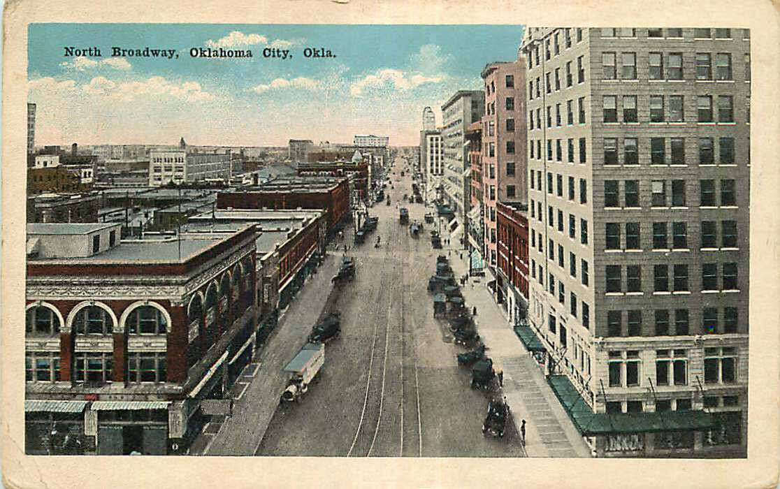 1920s Downtown Oklahoma City Fileduncan Oklahoma 1920s