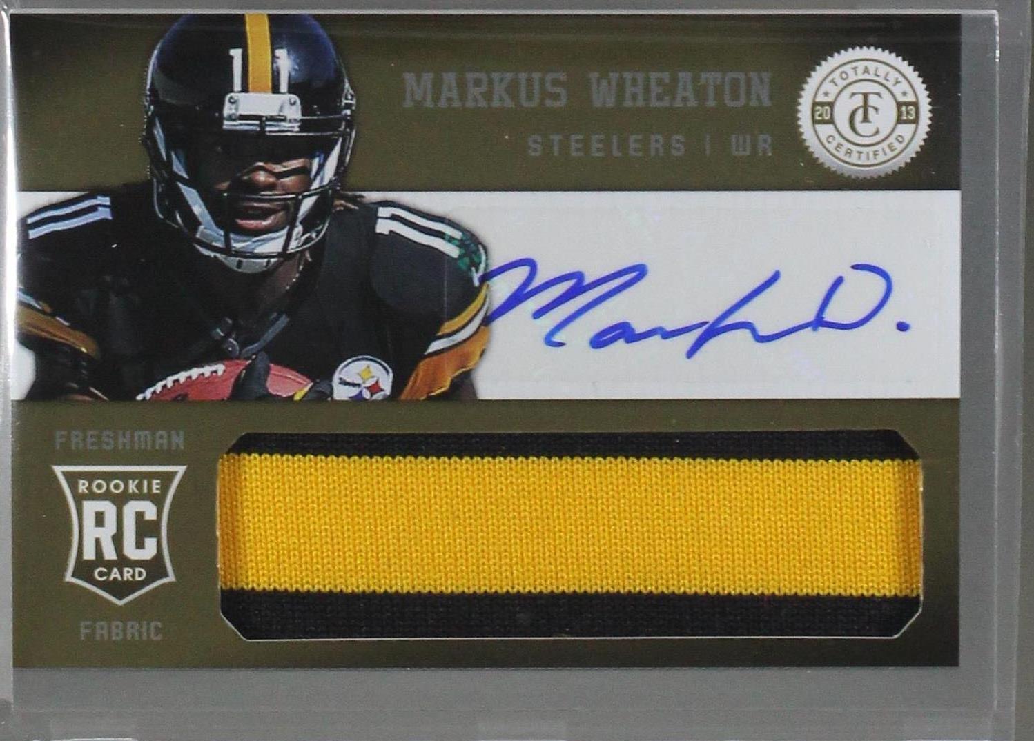 2013 Panini Totally Certified - Freshman Phenoms Markus Wheaton #234 ...