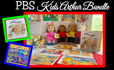PBS Kids Arthur 20 Piece Bundle Buster, DW, Francine, Photos, Book ...