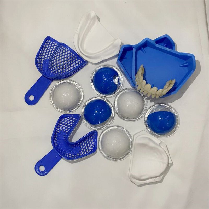 DIY Denture Kit Homemade Full Set False Teeth Dental Custom Dentures ...