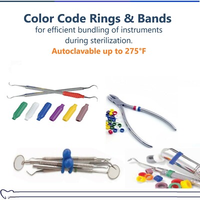 Dental Instrument Code Rings, Grips, Handpiece Rings, Instrument ...