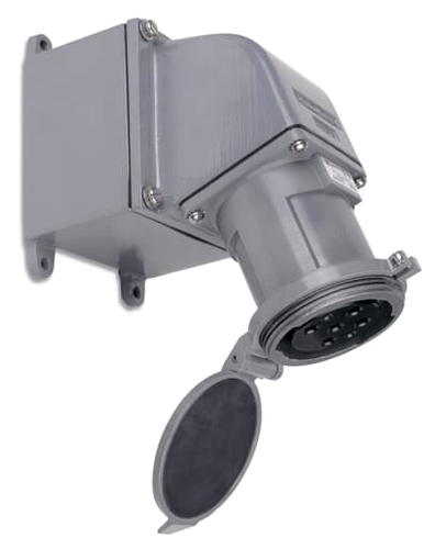 Russellstoll Female Receptacle 30A 3 Pole 4 Wire 440V 60Hz DS3421FRAB0 ...