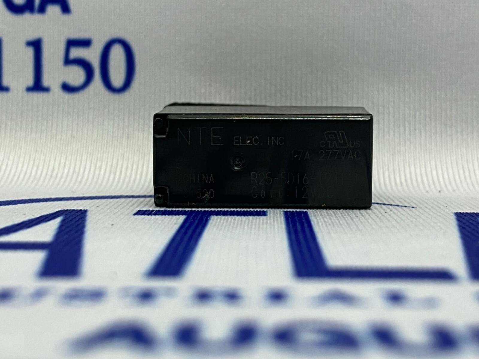 NTE R25-5D16-12 RELAY, SPDT, 16A, 12VDC, PCB MOUNT *AUTHORIZED NTE ...