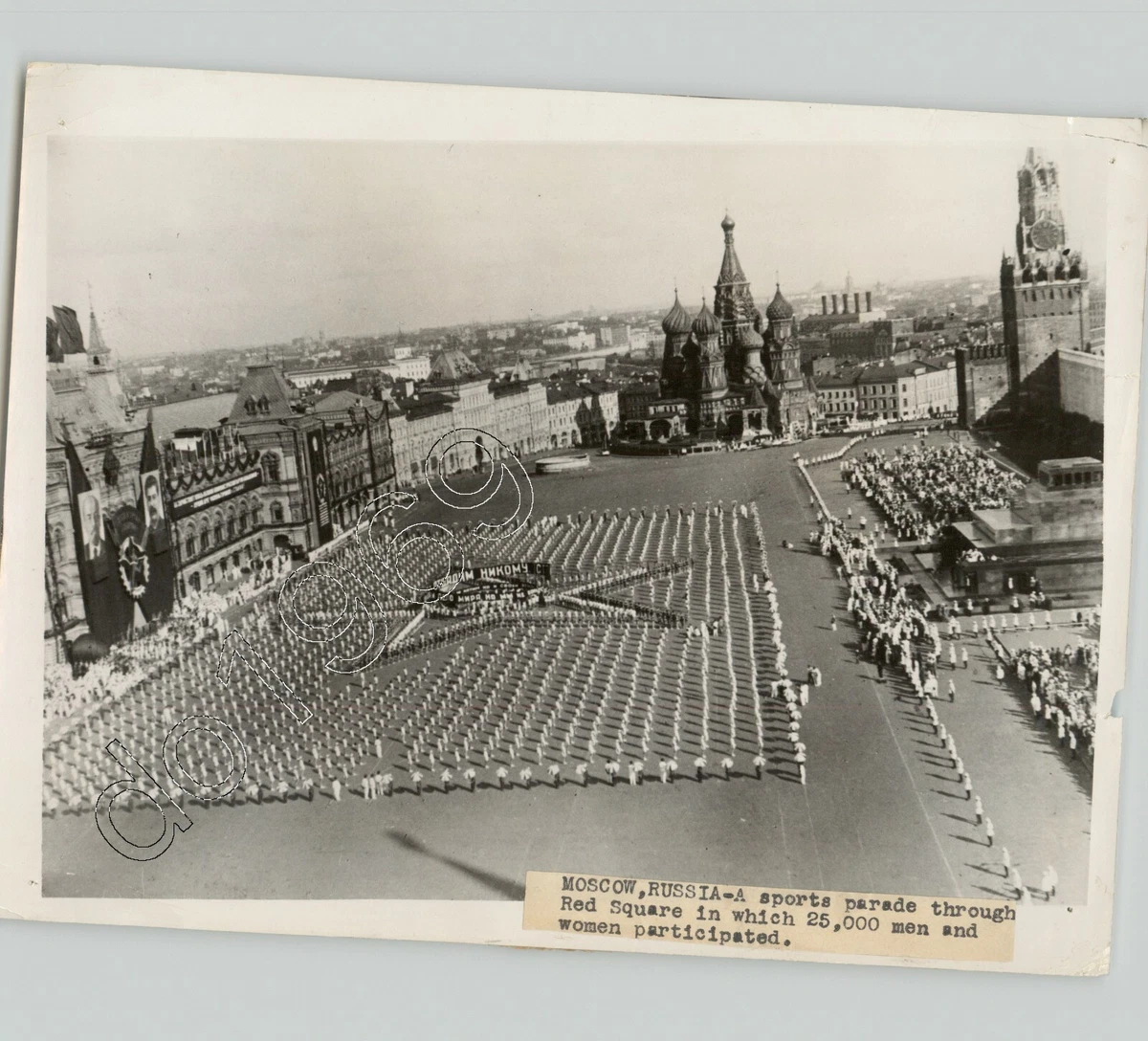 Red Square Russia Aerial