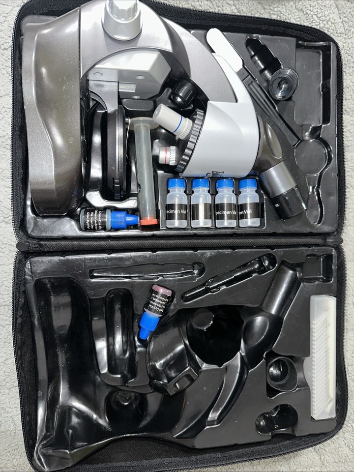 Edu Science M800X Microscope 40x-800x Magnification 70 Pieces | eBay