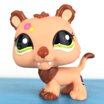 Authentic Littlest Pet Shop #2227 Jaguar / Sabertooth Original Hasbro ...