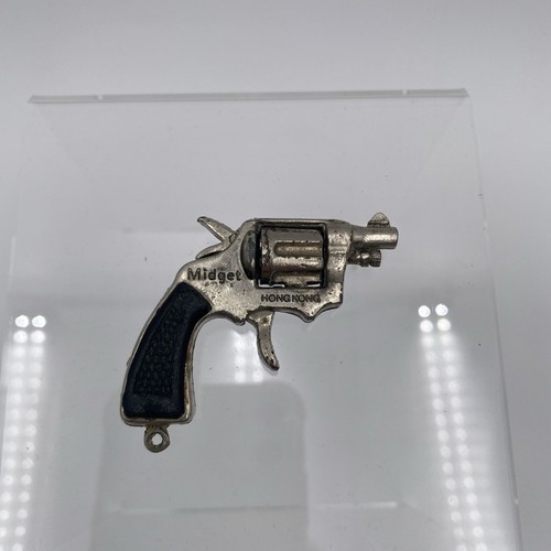 Midget Toy Revolver Cap Gun Key Ring Vintage Made in Hong Kong | eBay