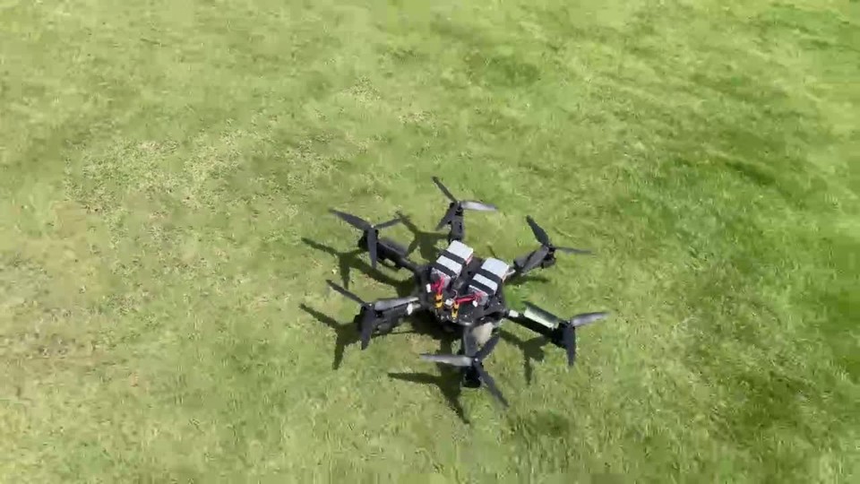 P106M 8.5KG Payload Heavy Lift FPV Drone 145km/h 10km+ Range 6 Motors ...