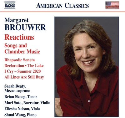 Margaret Brouwe Margaret Brouwer: Reactions: Songs and Chamber (CD) (UK ...