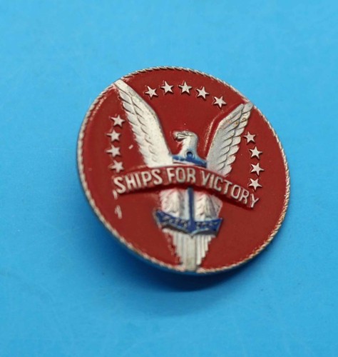 VINTAGE WW2 SHIPS FOR VICTORY PIN | eBay