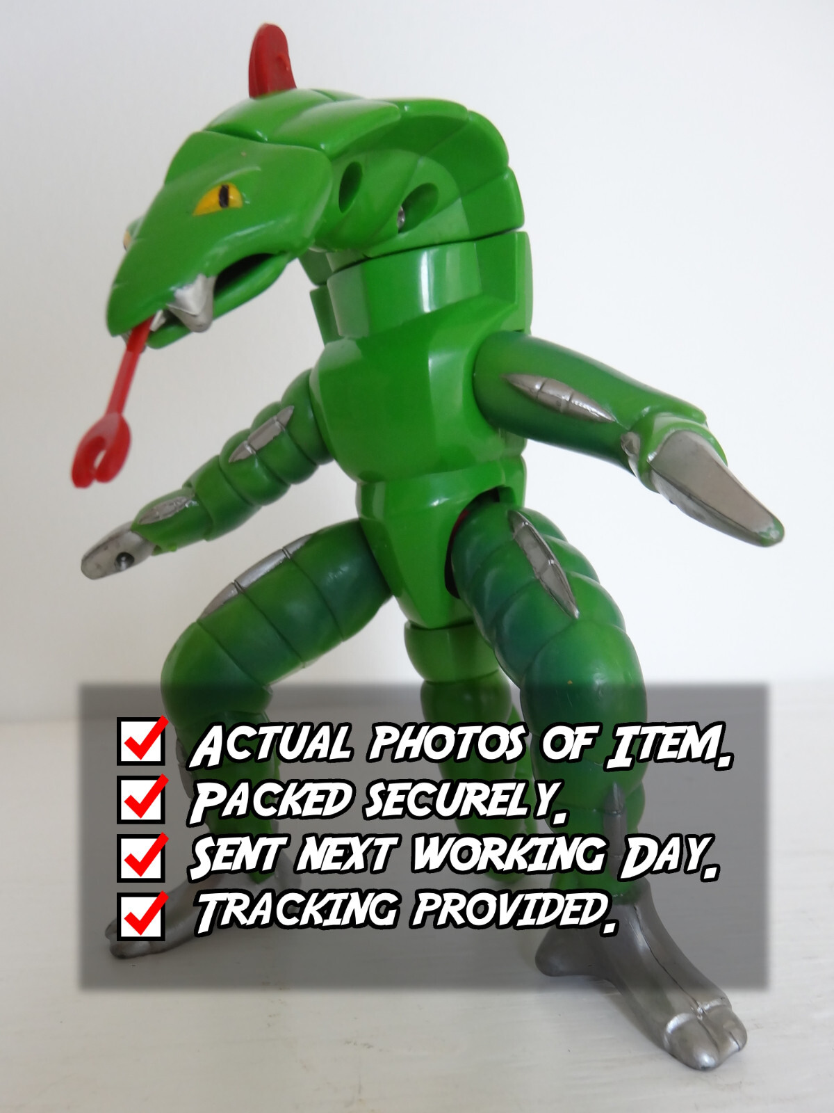 Mighty Morphin Power Rangers PYTHOR Alien Action Figure 1994 | eBay