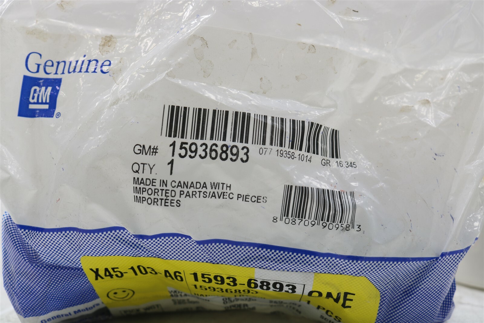 NEW OEM GM Passenger Side Interior Door Handle 15936893 Silverado ...