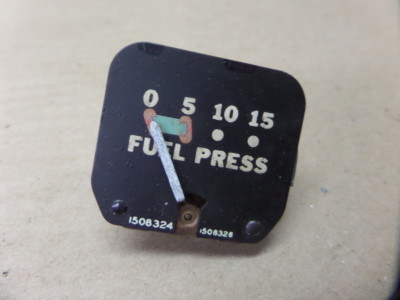 1956 PIPER PA-23-150 APACHE FUEL PRESSURE INDICATOR GAUGE 1508324 ...