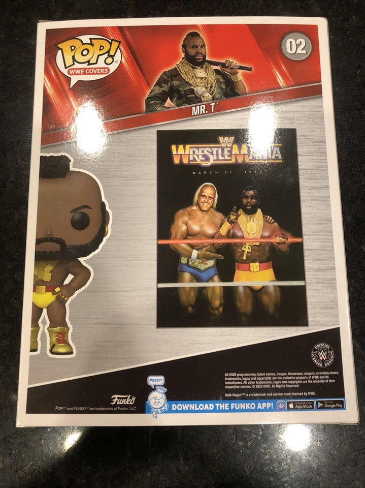 Funko Pop Character Wrestle Mania Mr.T Series #2 | eBay