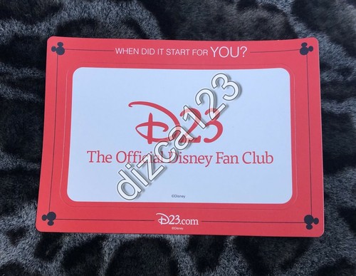 Disney Magnet D23 Official Fan Club Magnet Photo Frame | eBay