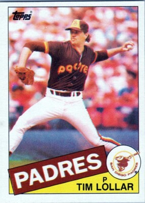 1985 Topps #13 Tim Lollar San Diego Padres EX-MT | eBay