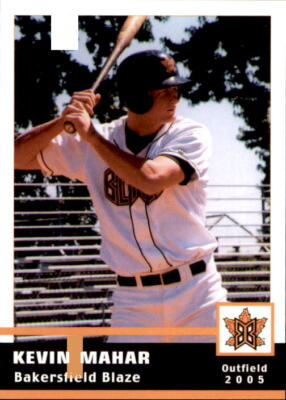 2005 Bakersfield Blaze Grandstand #15 Kevin Mahar Midland Michigan ...