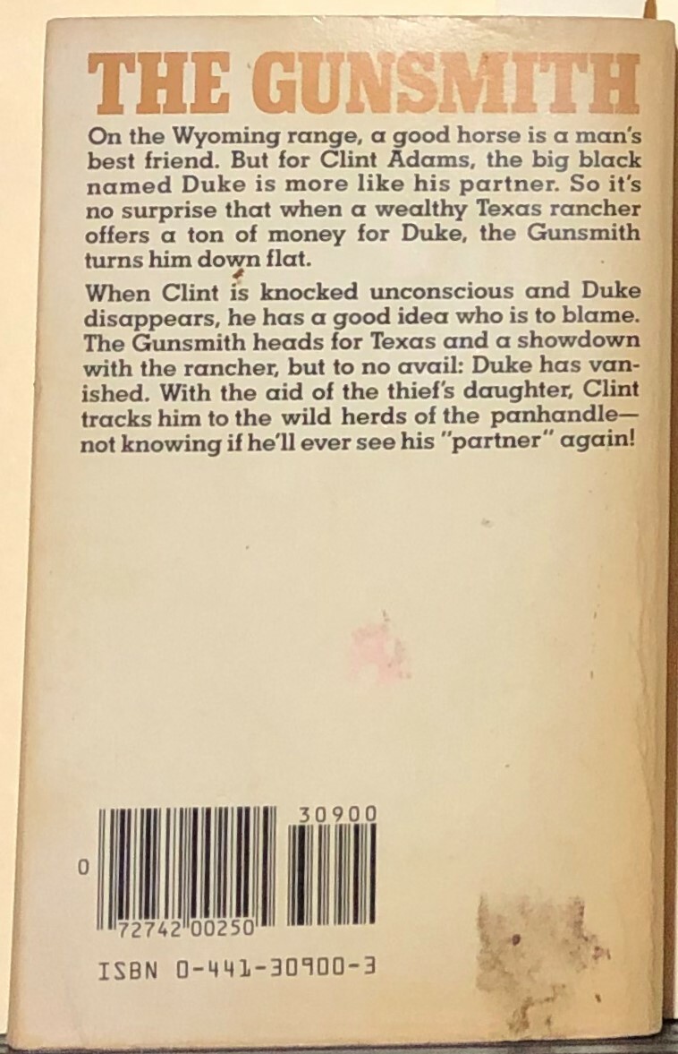 The Gunsmith Ser.: The Panhandle Search by J. R. Roberts (1984, Other ...