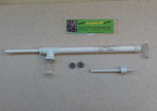 Hand Dredge GoldSucker Prospecting Gold Gemstone relics Miner 1-1/2"X42 ...