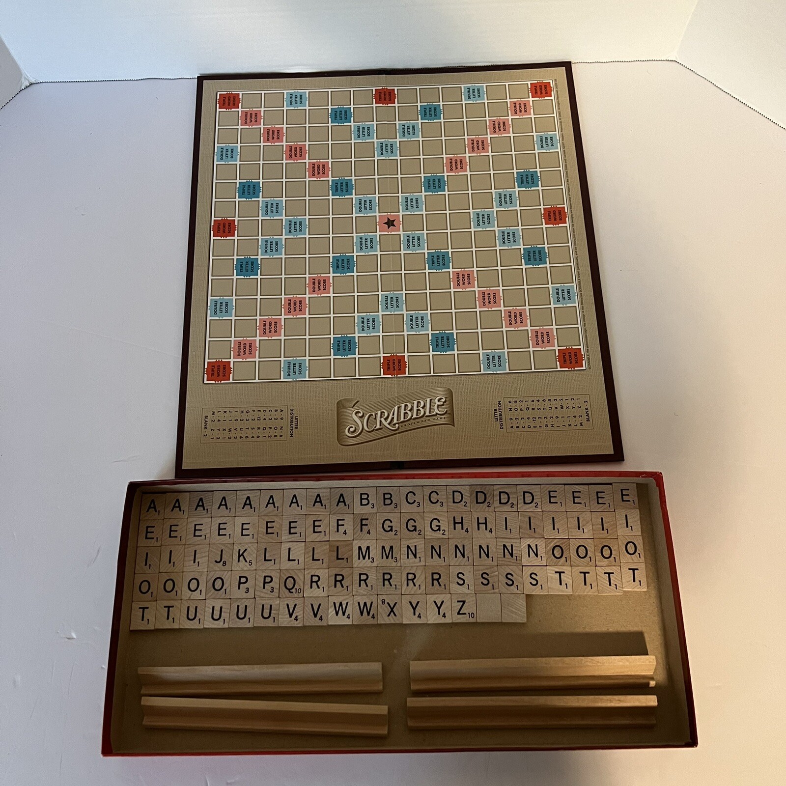 Hasbro Parker Brothers Scrabble Crossword Board Game Vintage 1999 Complete | eBay
