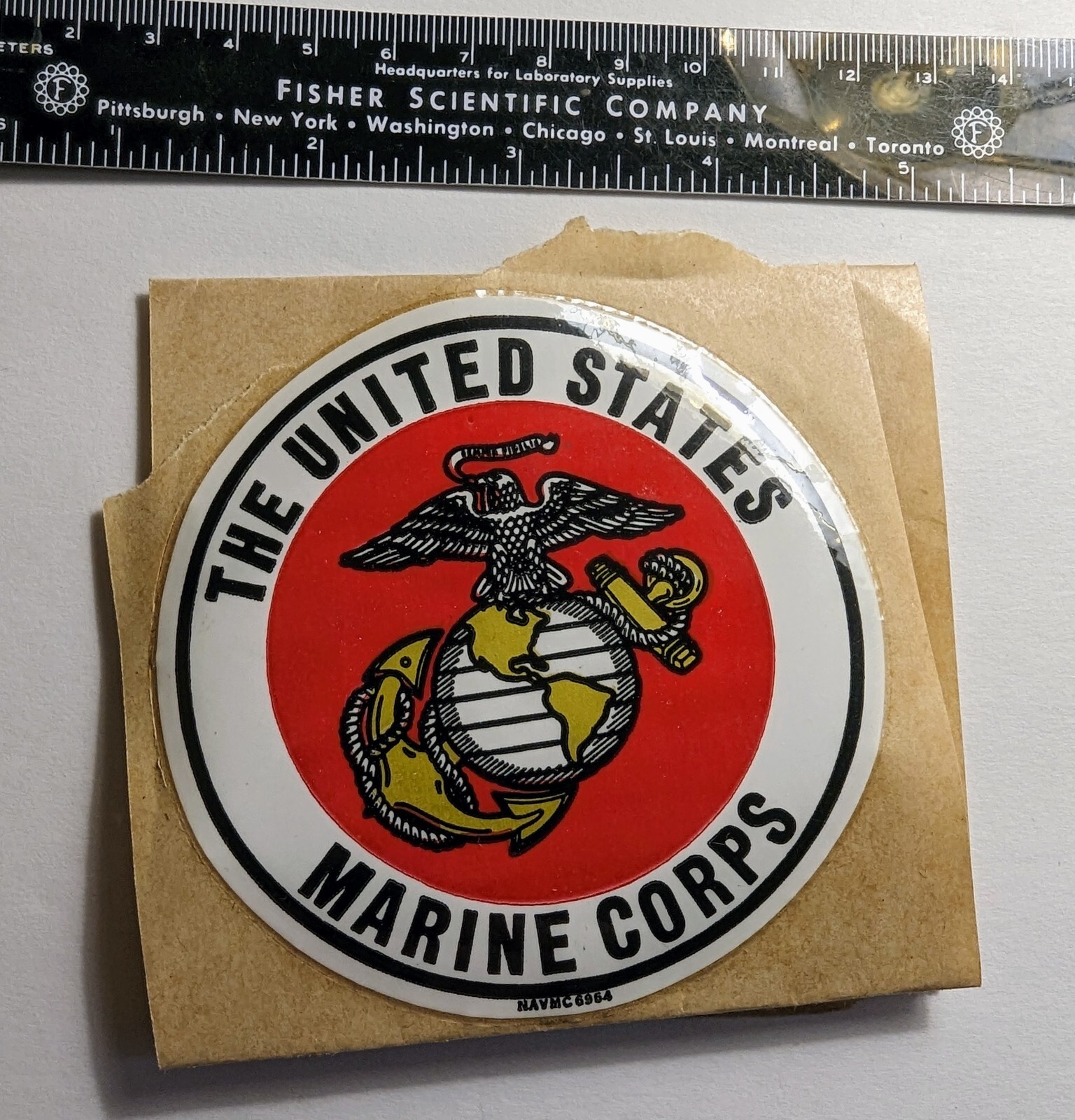 New Older USMC round EGA decal / sticker | eBay