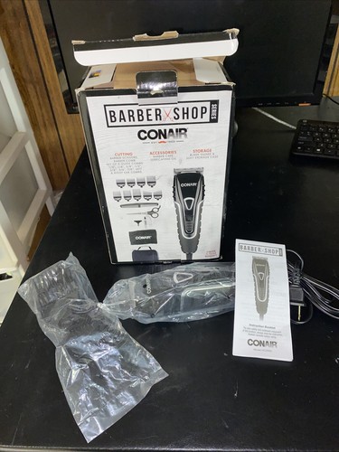 Never Used! Conair Barbershop Series Hair Clippers No-Slip 20-piece ...
