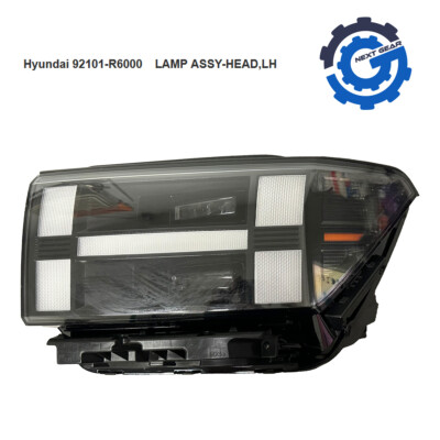 OEM Hyundai Left LED Headlight Assembly 2024-2025 Hyundai Santa-Fe ...