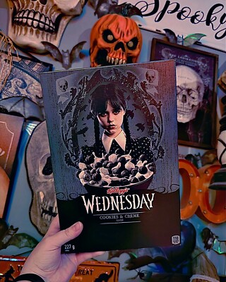 KELLOGG'S WEDNESDAY BREAKFEST CEREAL ADDAMS FAMILY BRAND NEW SEALED | eBay