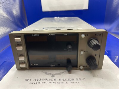 TKM MX 300 NAV/COMM 14 VDC P/N MX300 WITH FAA FORM 8130-3 | eBay