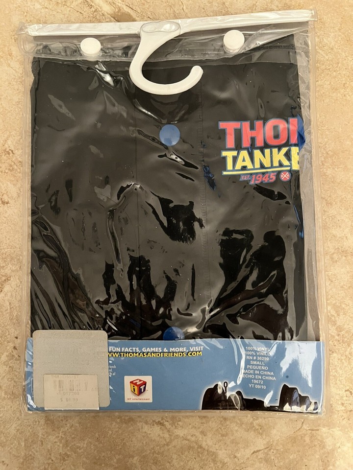 Thomas & Friends Rain Slicker Kids Small 2-3 Vinyl | eBay
