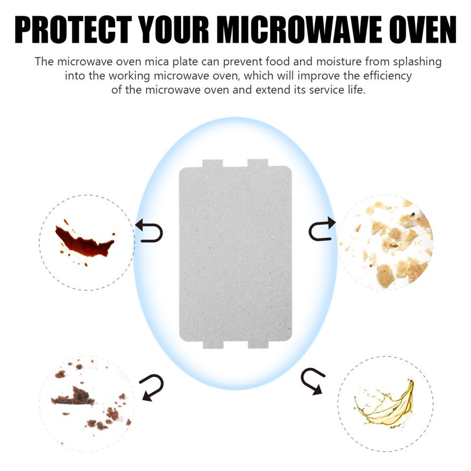 30 PCS Mica Plate Sheet Insulation Mica Sheet Heat-resistant Plate ...