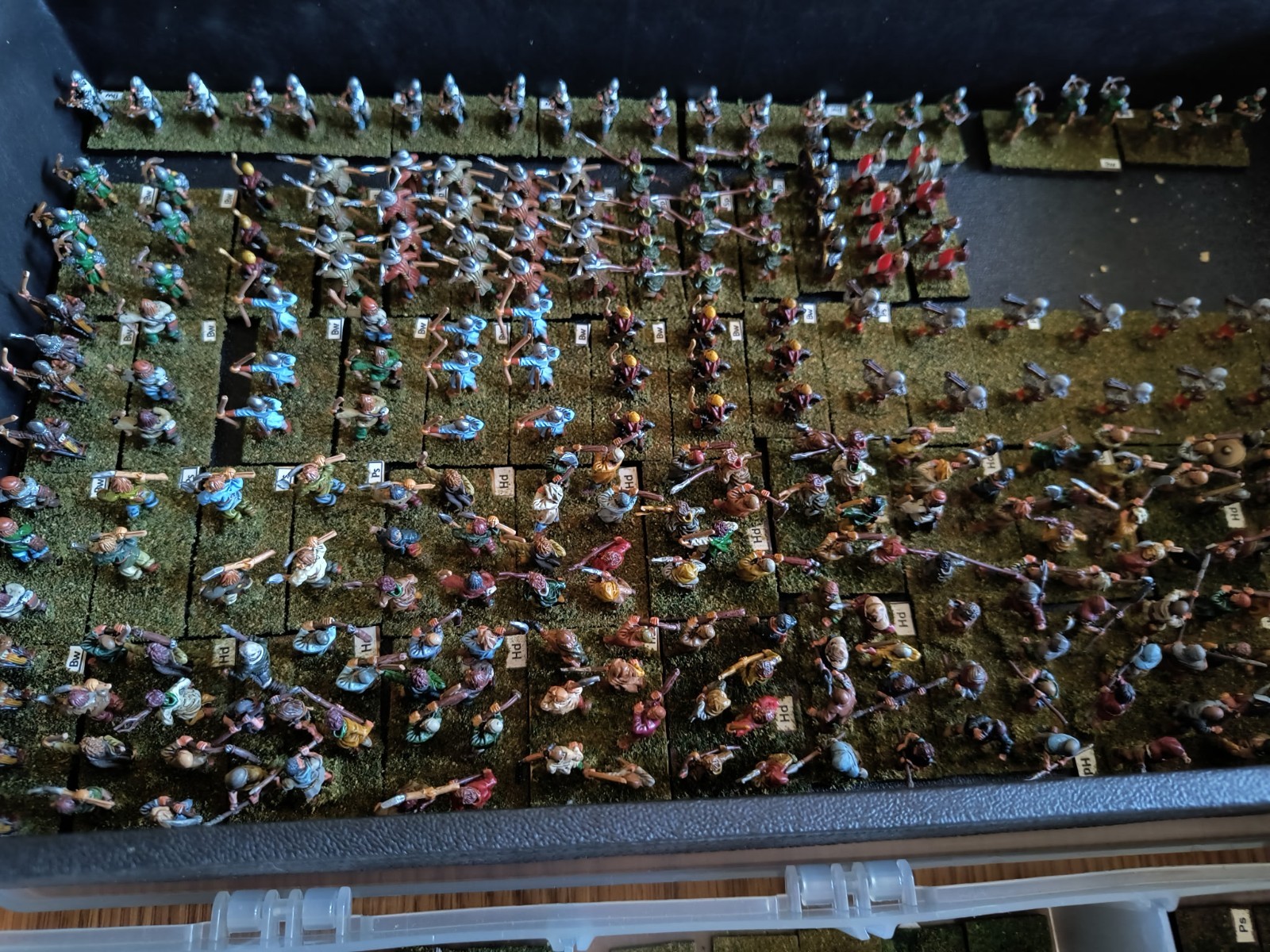 Huge Collection of Painted DBA/DBM 15mm Medieval Armies | eBay