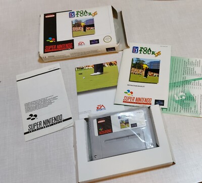 🕹 Nintendo 1996 Game Complete: PGA TOUR 96 ! Nintendo SNES PAL | eBay
