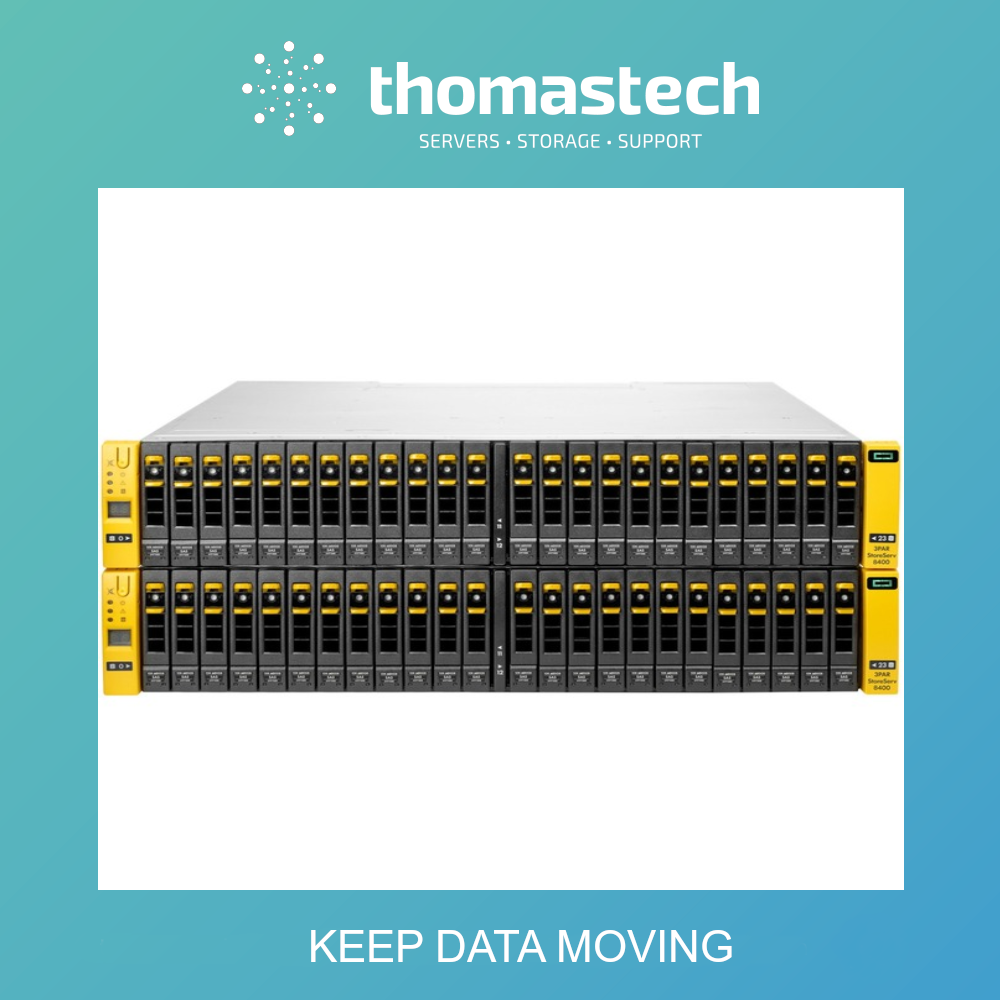 H6Z24B HPE 3PAR STORESERV 8450 4-NODE SAN 48 x K2P91B 3.84TB - 1- YEAR ...