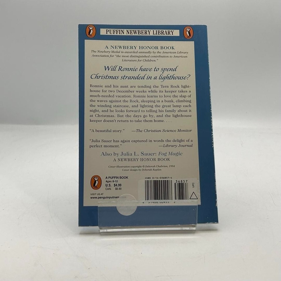 The Light at Tern Rock by Julia L. Sauer Puffin Newbery Library 1994 ...