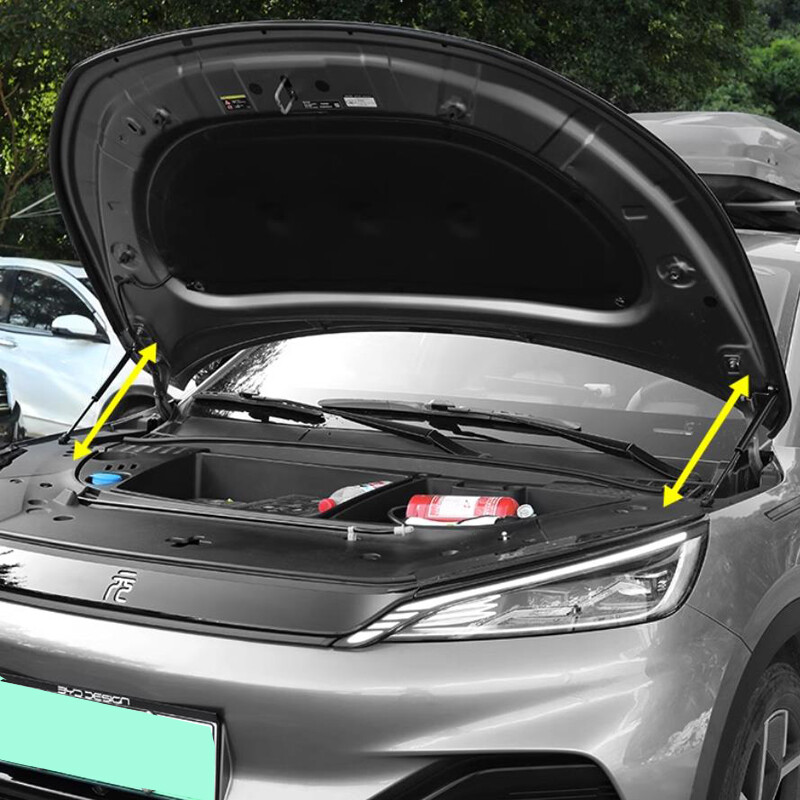 2x Bonnet Hood Gas Strut kit no drilling/welding for BYD Atto 3 EV 2022 ...