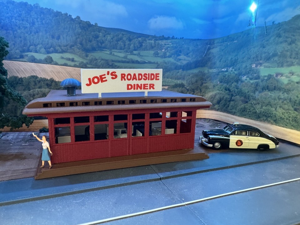 HO “Joe’s Roadside Diner” | eBay