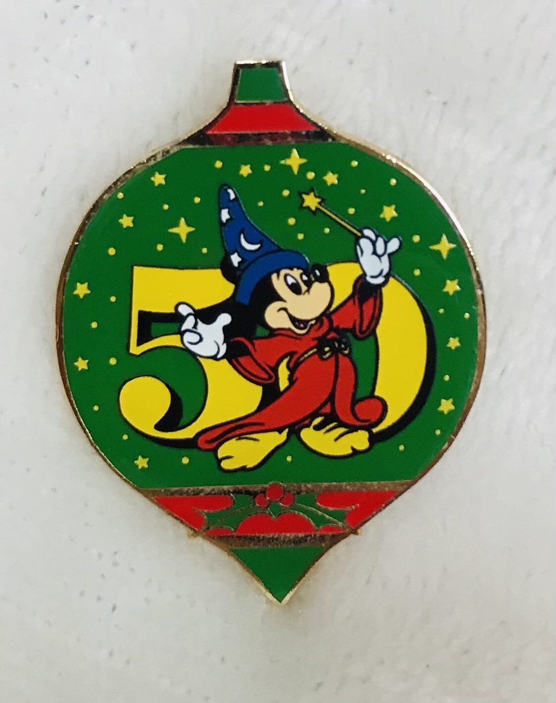 Disney Pin WDI Exclusive 50 Anniversary Fantasia Sorcerers Mickey ...